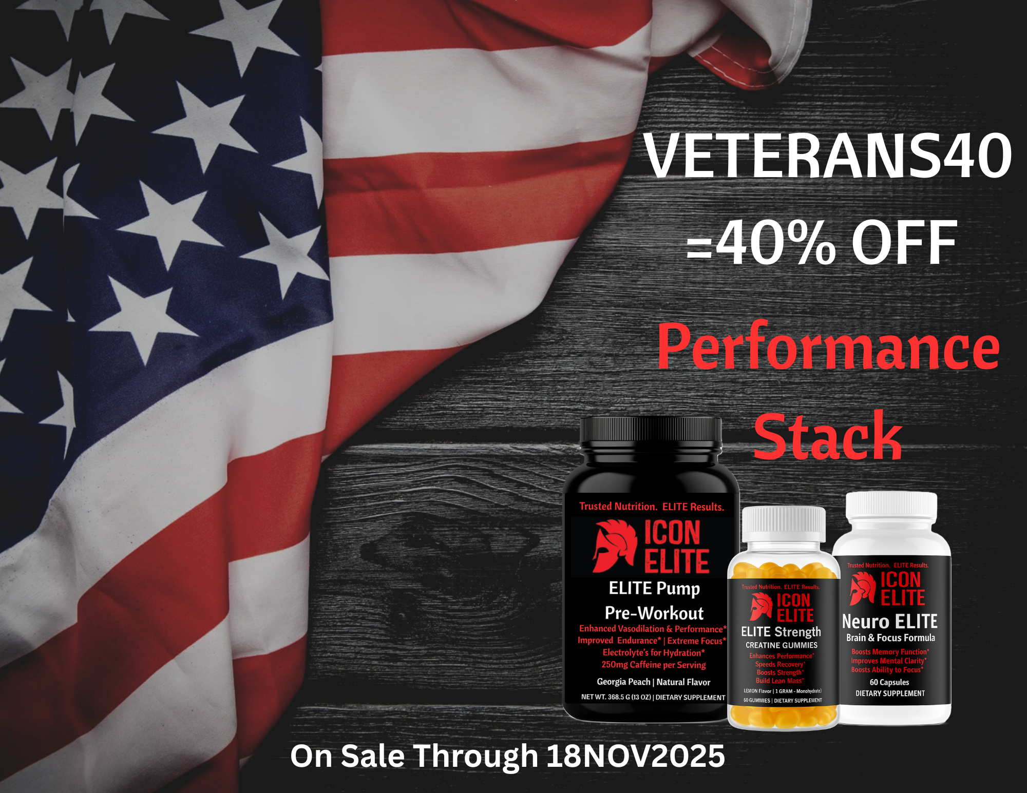 “Performance Stack | ICON ELITE” – ICON ELITE Fitness