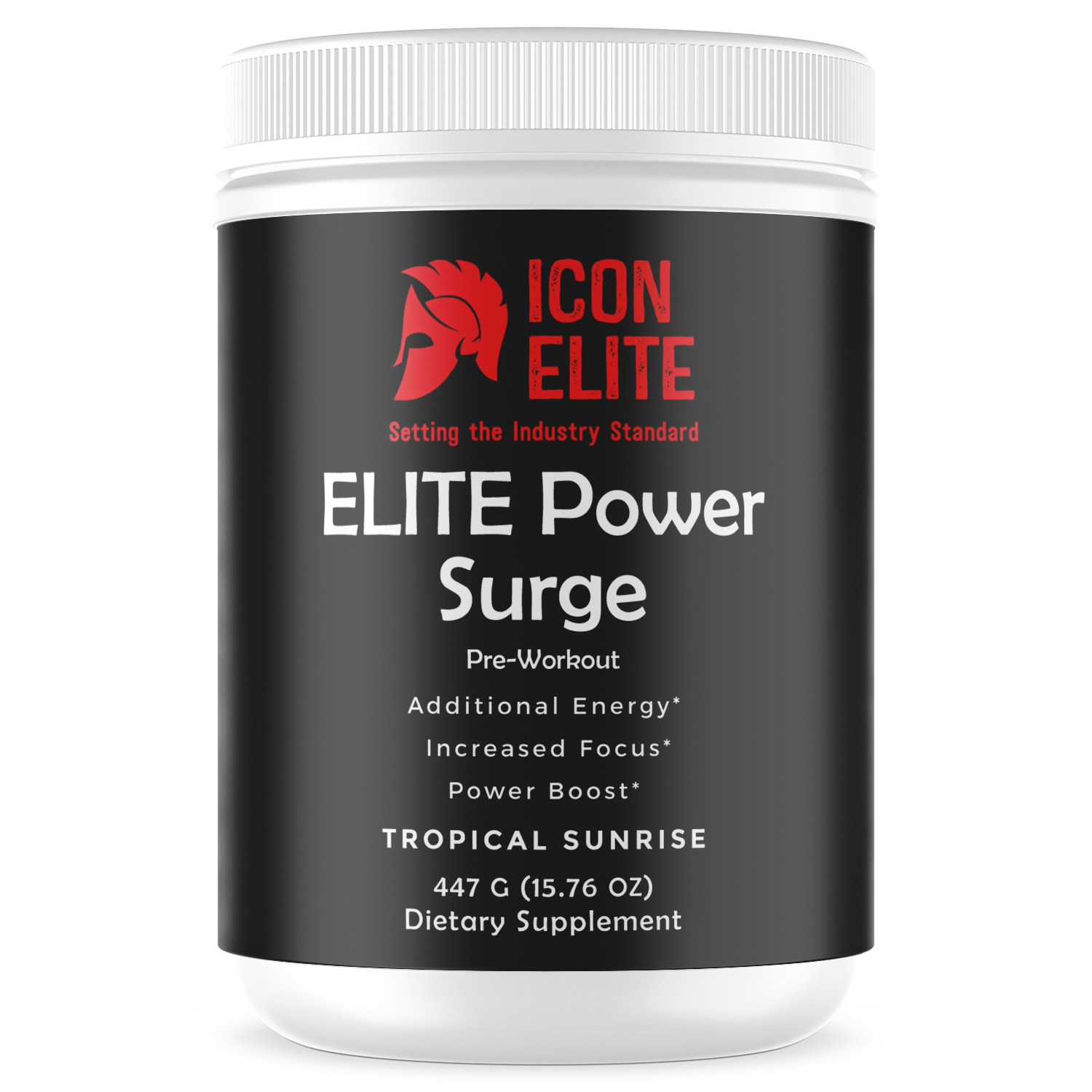 ELITE Power Surge Pre-Workout - Tropical Sunrise – ICON ELITE Fitness