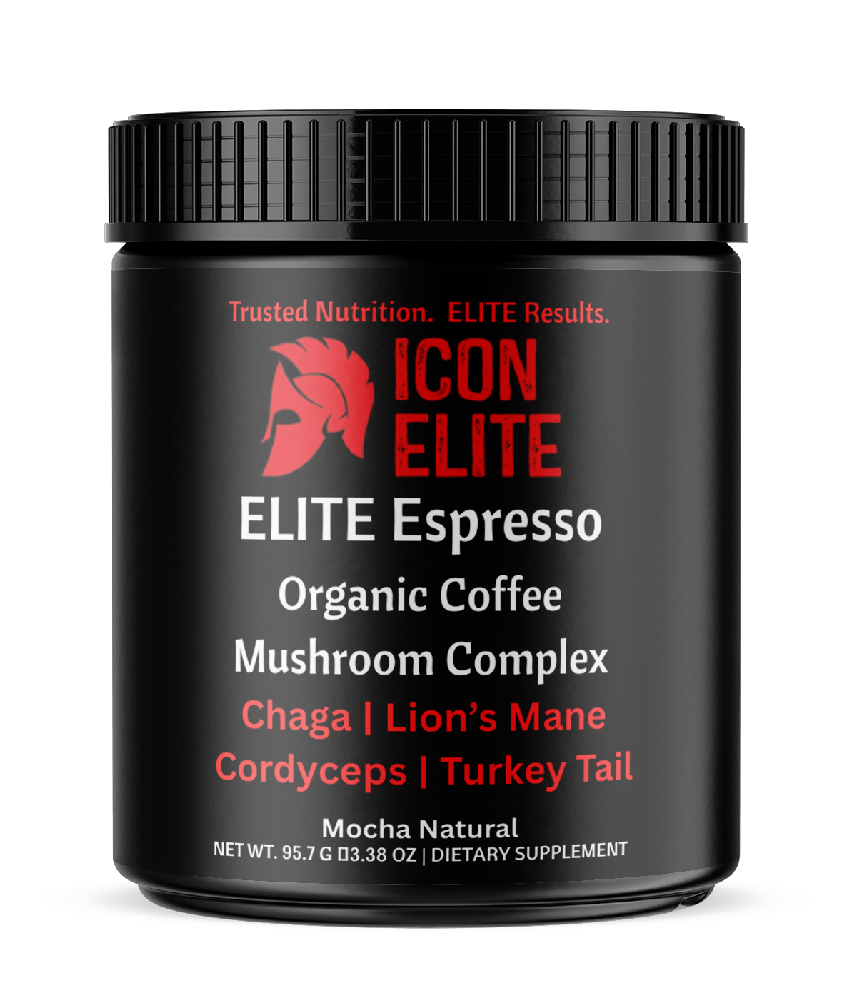 ELITE Espresso Organic Coffee Mushroom Complex – ICON ELITE Fitness